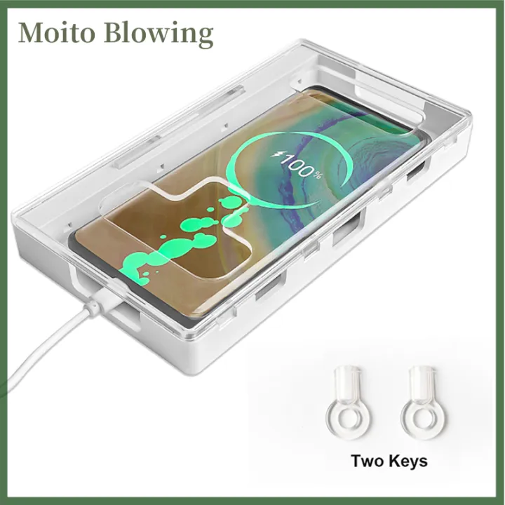 Moito Mobile Phone Jail Timer Lock Box Safe Smartphone Storage Box ...