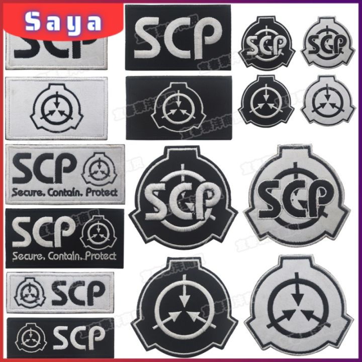SCP Foundation Organization Logo Foundation Embroidered Armband ...