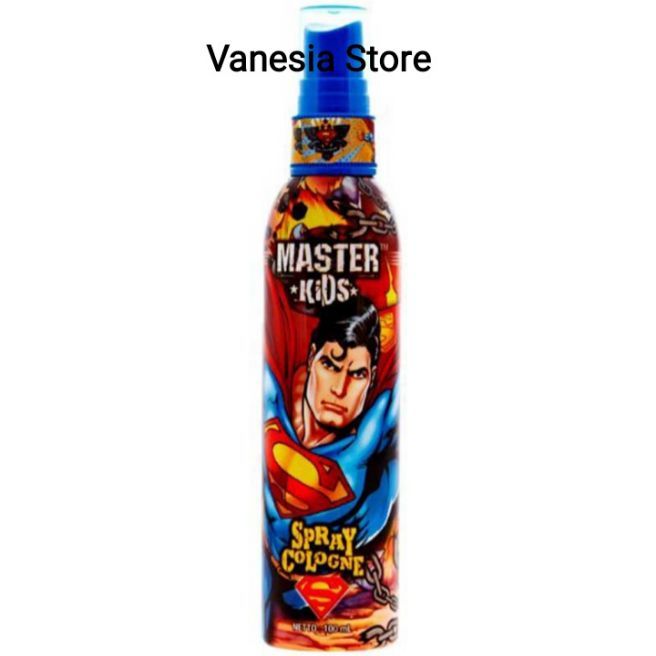 MASTER KIDS SPRAY COLOGNE SUPERMAN 100ml | Lazada Indonesia