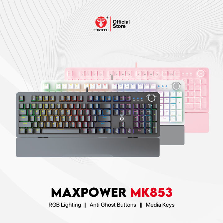 Fantech MAXPOWER MK853 Mechanical Keyboard Gaming | Lazada Indonesia