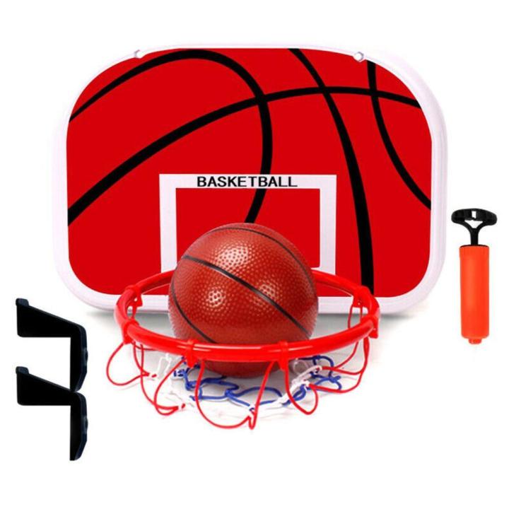 Basketball Backboard Kids Basketball Goal Hoop Toy Set Indoor Outdoor ...