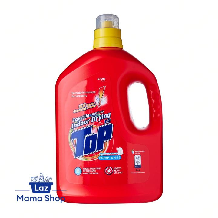 Top Super White Concentrated Liquid Detergent 4KG (Laz Mama Shop ...