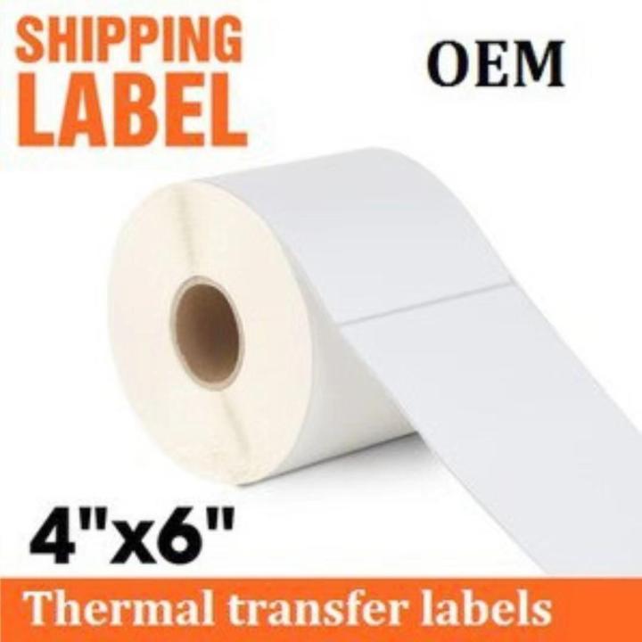 TKK THERMAL TRANSFER Sticker Shipping Label Self-Adhesive Paper Label ...