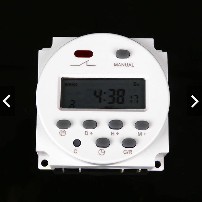 Dc Countdown Timer Switch On Off 12v 16a Digital Display 1s To 24h