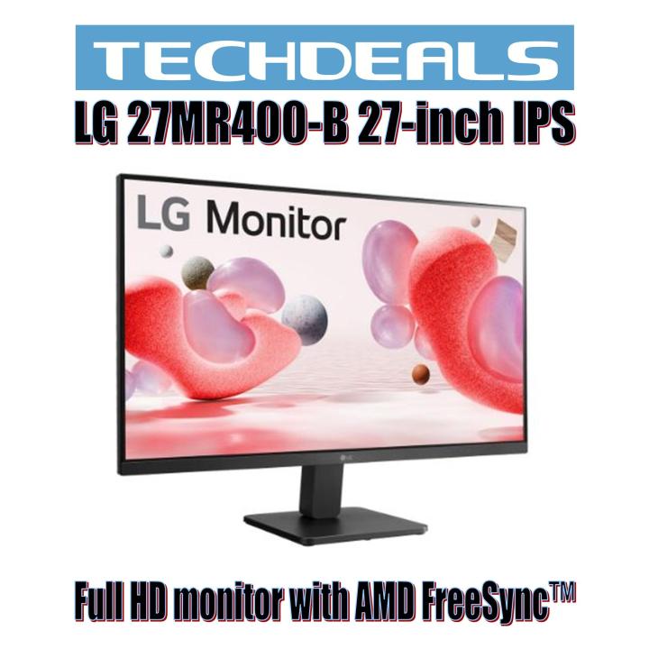 LG 27MR400-B 27-inch IPS Full HD monitor with AMD FreeSync | Lazada ...