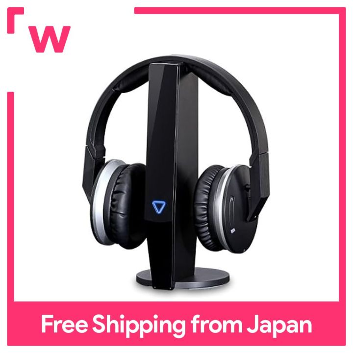 Sanwa Direct Wireless Headphones for TV up to 30m, 10 hours continuous ...