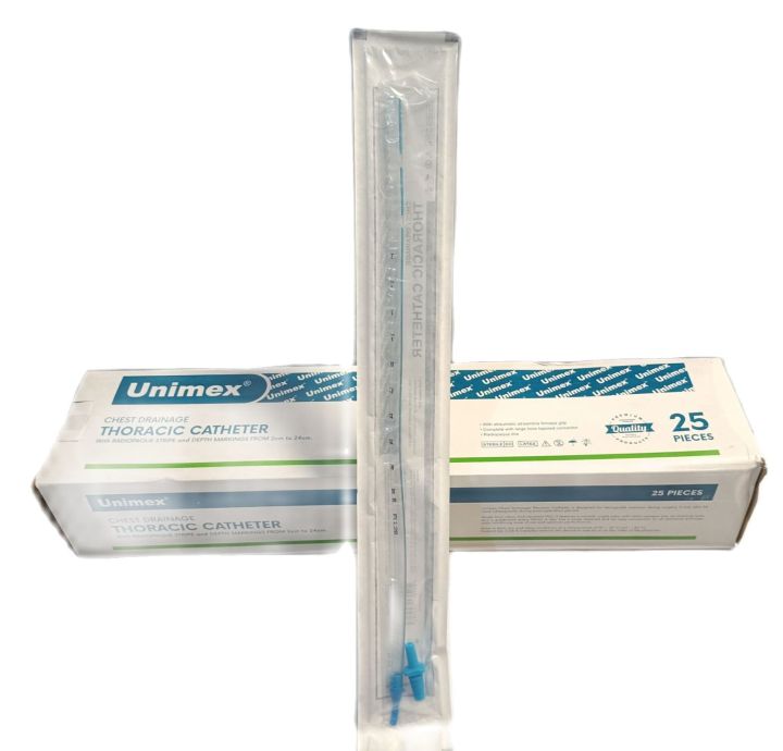 1Pc Chest Drainage Thoracic Catheter FR-28 | Lazada PH