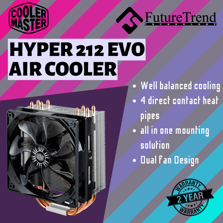 Cooler Master Hyper 212 Evo Air Cooler | Lazada