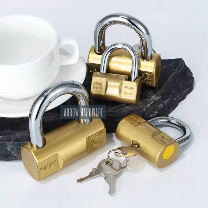 Hammer Padlock Word Key Imitation Copper Hammer Lock Bold and Thick ...