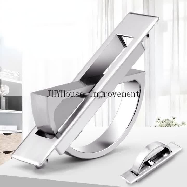 Myhomera Tatami Hidden Handles 180 Rotating Zinc Alloy Recessed Flush ...