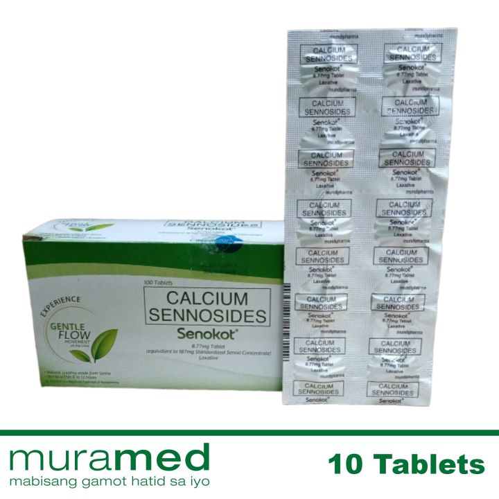 Senna (Senokot) Tablet 10's | Lazada PH