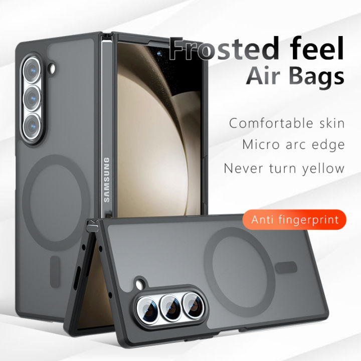 For Samsung Galaxy Z Fold 7 6 5 Phone Case, Matte Skin Texture ...