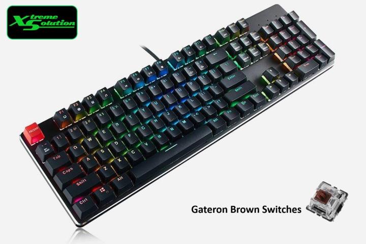 Glorious GMMK RGB Modular Barebones Mechanical Keyboard (Full Size ...