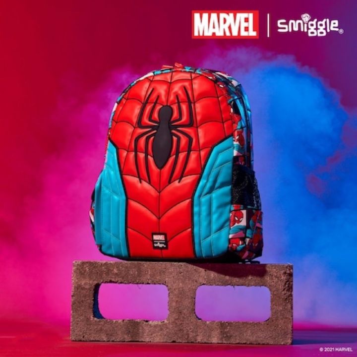 Ransel Anak Smiggle Marvel Spiderman Junior Hoodie | Lazada Indonesia