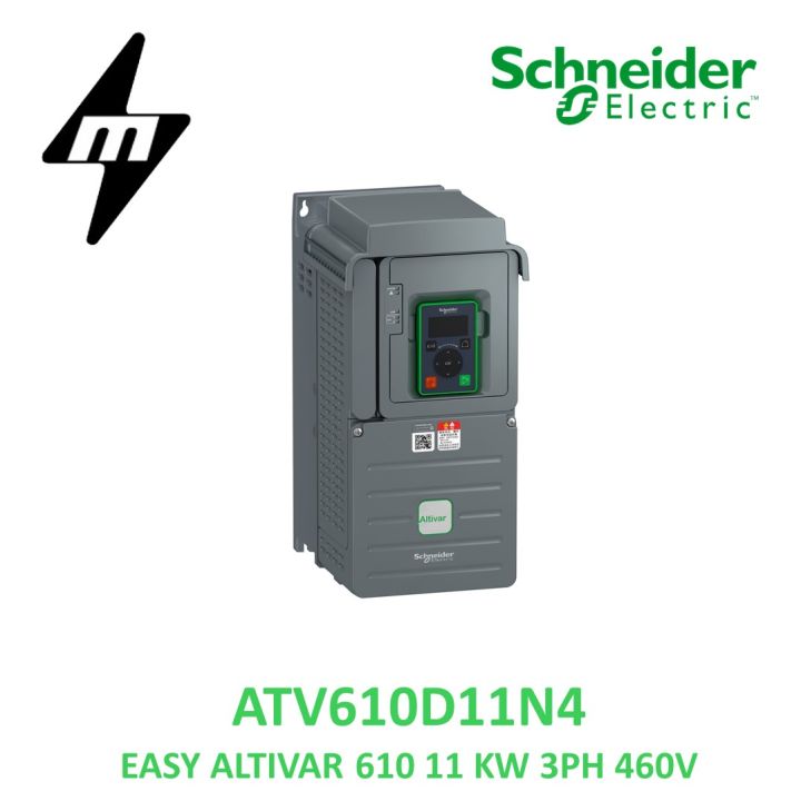 Schneider Electric ATV610 D11N4 Altivar Variable Frequency Drive VFD ...