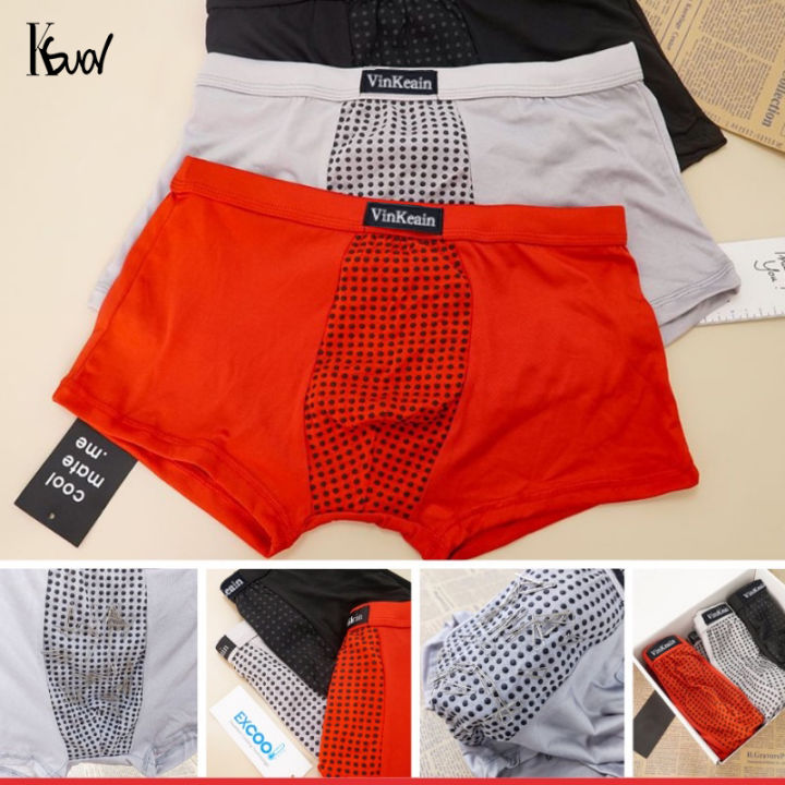 KSUAL Cotton Boxer Shorts For Man Plus Size Magnetic Boxer Brief ...