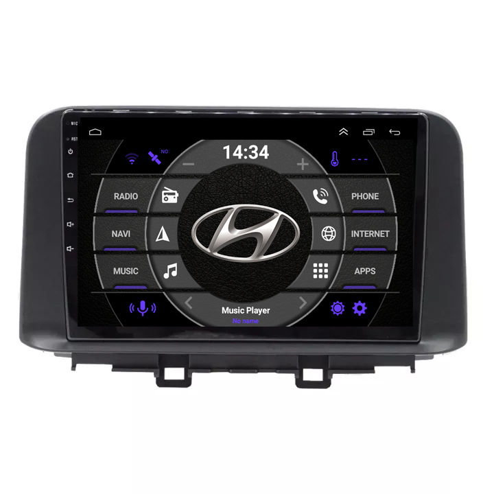 Car Android 11 Head Unit Units Car Stereo with Panel for Hyundai Kona ...