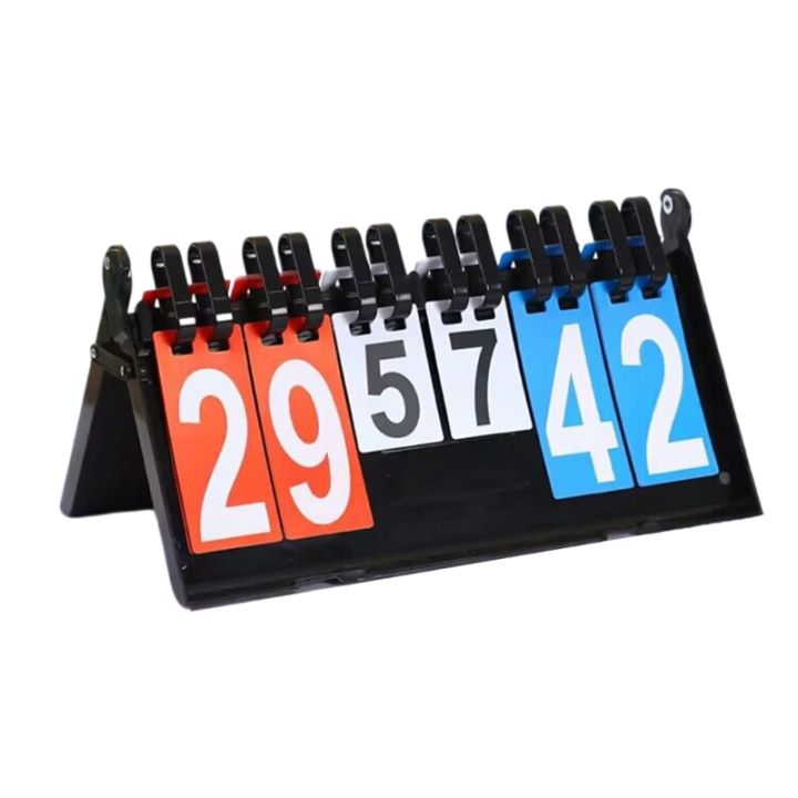 Tabletops Score Keepers Sports Scoreboard Score Counter Easily Flip ...