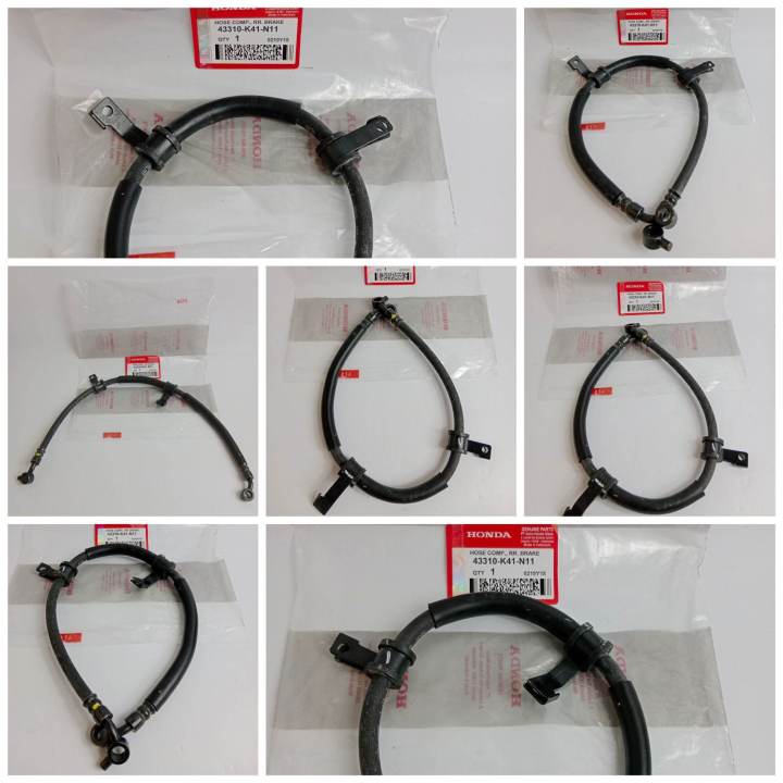 selang rem cakram belakang(k41) honda supra x 125 fi, helm, blade supra 125 injeksi | Lazada ...