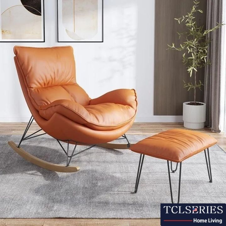 Lazy Sofa Luxurious Rocking Chair Modern and Simple Living Room Single ...
