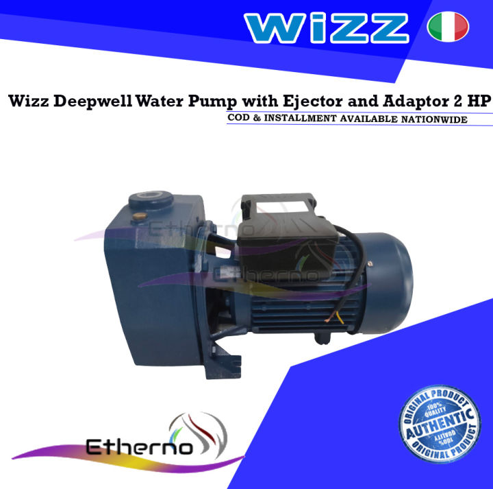 Wizz Deep well Water Pump 2HP | Lazada PH