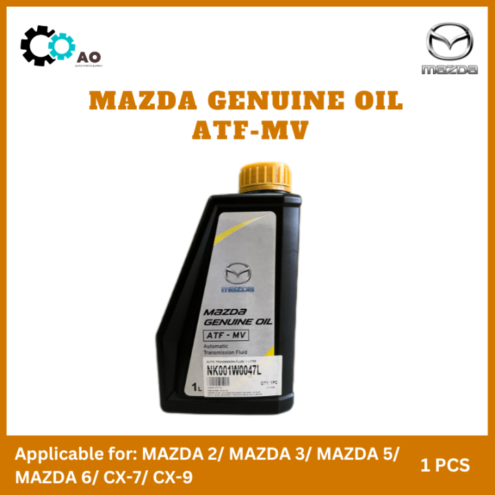 100% ORIGINAL MAZDA GENUINE OIL ATF-MV AUTOMATIC TRANSMISSION FLUID FOR ...