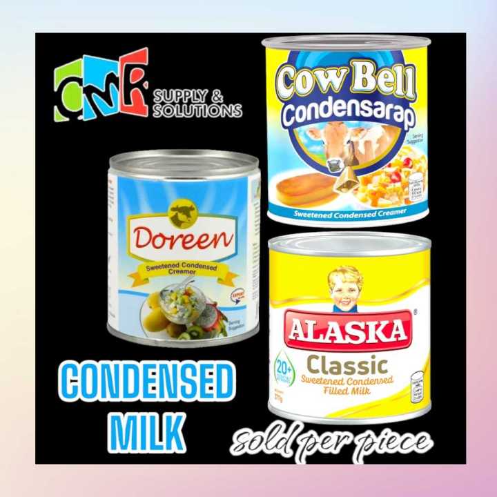 Condensada / Condensed Milk (Alaska, Cowbell, Doreen) | Lazada PH