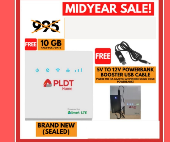 PLDT HOME PREPAID WIFI advanced BOOSTEVEN Boost Even r281 - CAT6 / CAT 6 - (BRAND NEW SEALED ...