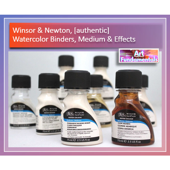 Winsor & Newton Watercolor Mediums (Authentic) - Ox Gall / Granulation ...