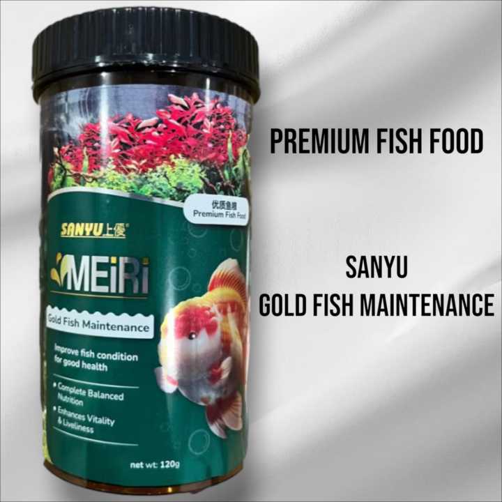 SANYU MEIRI GUPPY FISH/GOLF FISH Maintenance Premium fish food | Lazada