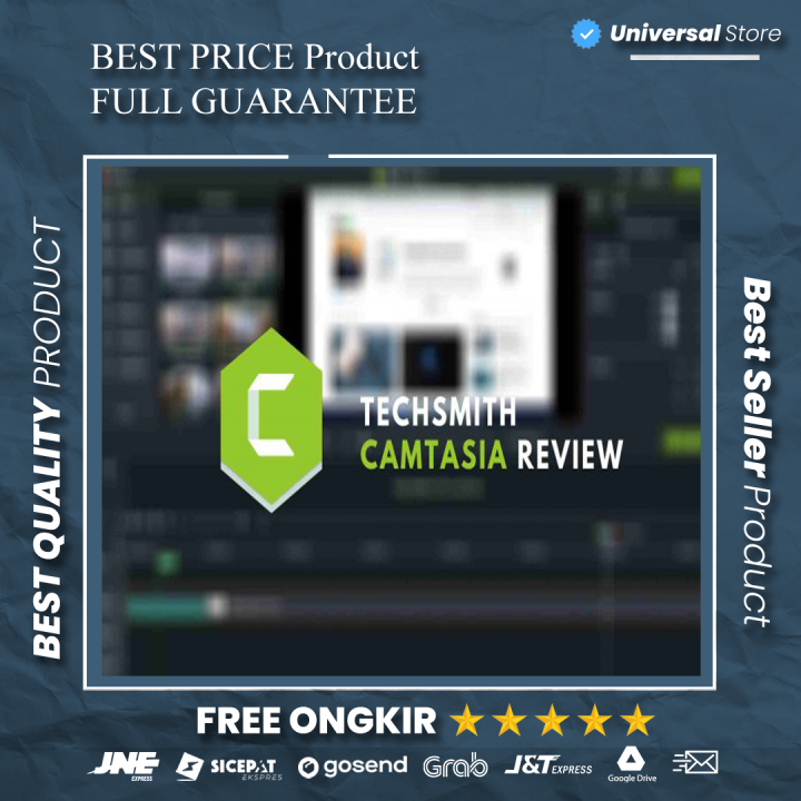 Program Camtasia Full Version PRO Video Edit Record Terbaru Lifetime Premium PRO | Lazada Indonesia