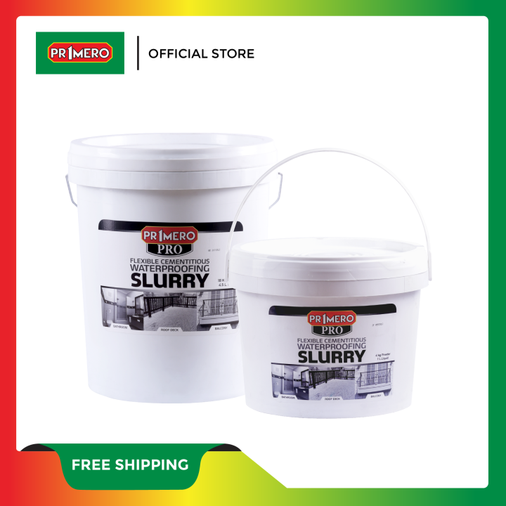 Primero Pro Flexible Cementitious Waterproofing Slurry | 5L | Lazada PH