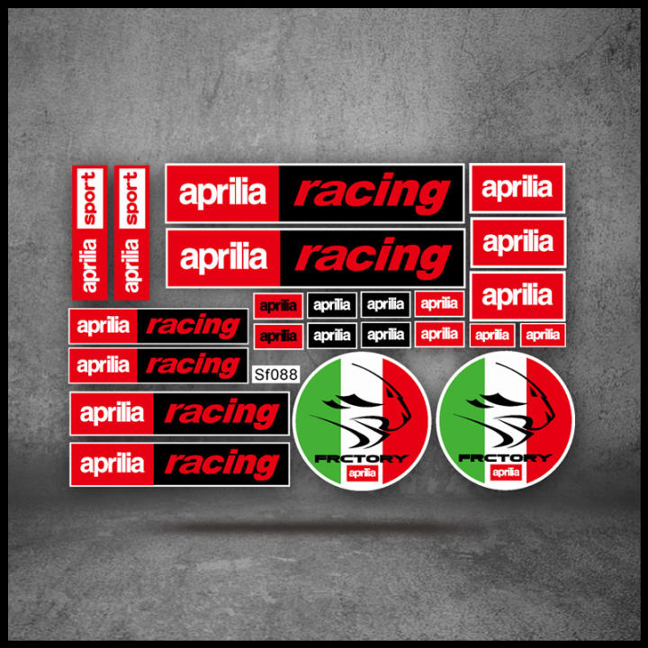 Reflective Motorcycle Sticker For Aprilia DORSODURO 750 FACTOR Racing ...