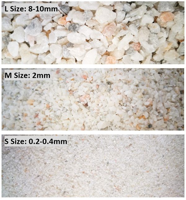Aquarium Sand / White Sand / River Sand (1Kg pack) | Lazada