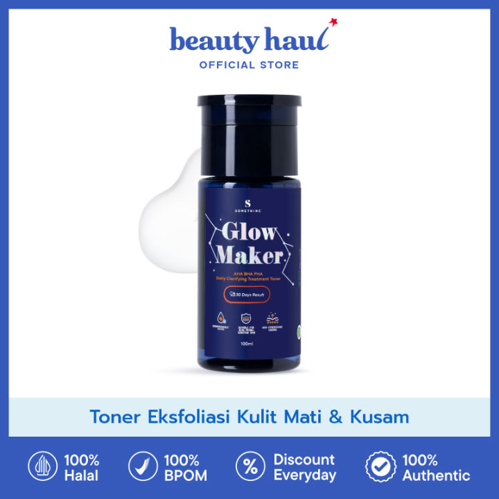 SOMETHINC Glow Maker AHA BHA PHA Clarifying Treatment Toner | Lazada ...
