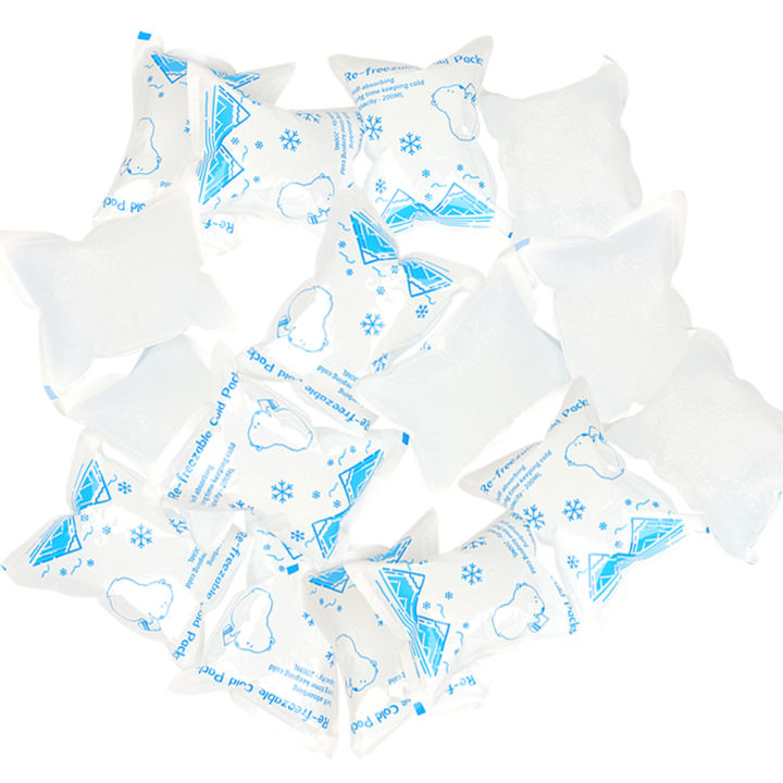 [COD]Dry Ice Packs Sheets 8-25PCS for Frozen Food Shipping Reusable ...