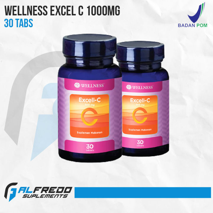 Wellness Excel C 1000mg 30 Tablet Vitamin C | Lazada Indonesia
