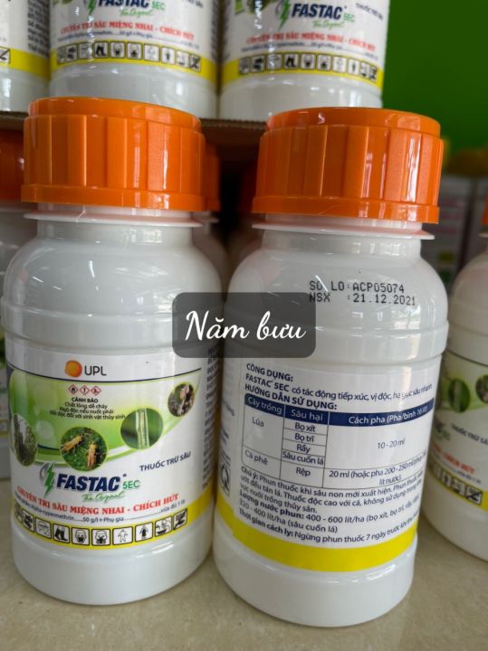 Thuốc trừ sâu FASTAC EC (Alpha- cypermethrin g/l)- 240ml -chuyên trừ ...