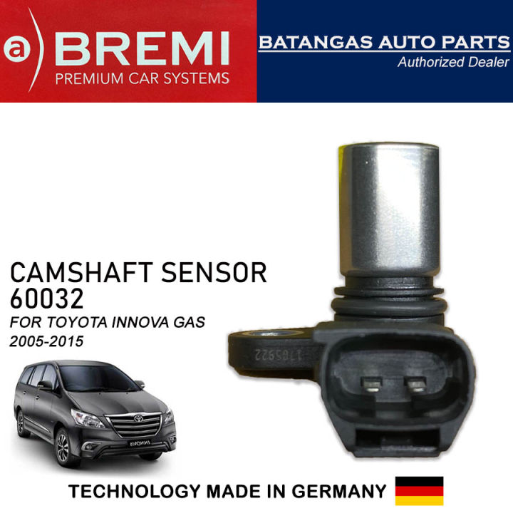 CAMSHAFT SENSOR(BREMI) For Toyota Innova Gas 2005-2015 Part No: 60032 ...
