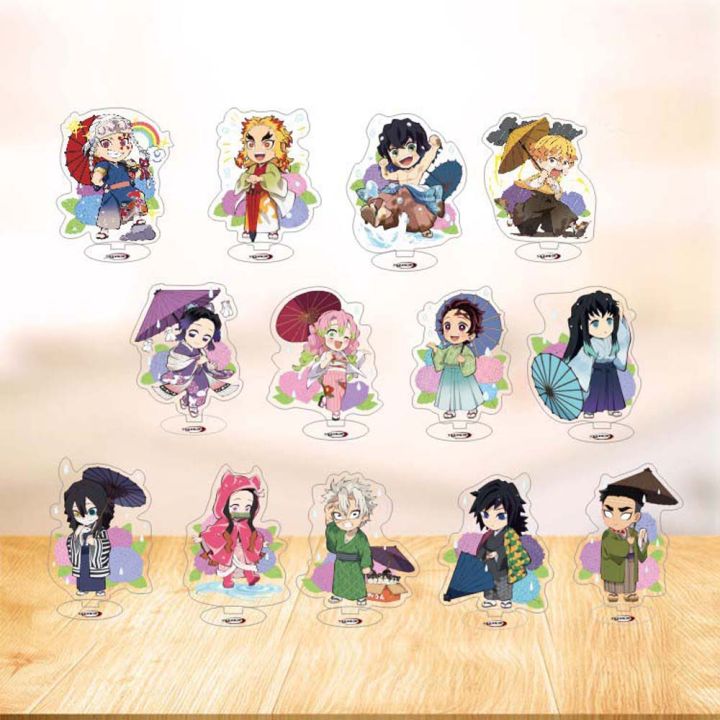 NRFYKYU Cute Anime Acrylic Stand Collectible Toy Agatsuma Zenitsu ...