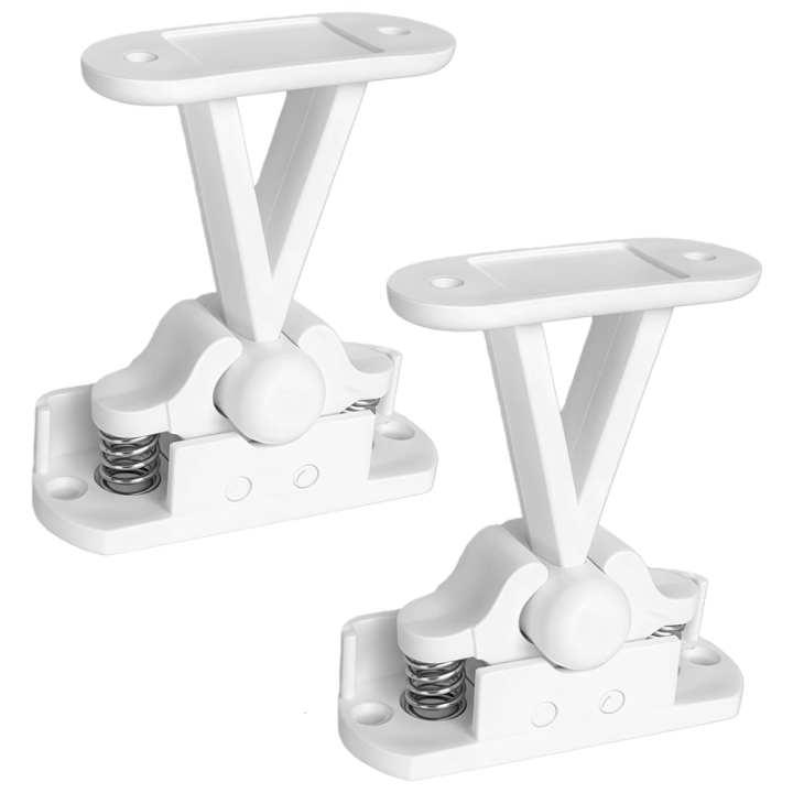 Travel Trailer Door Locking Clasp White Door Stoppe Universal Nylon ...