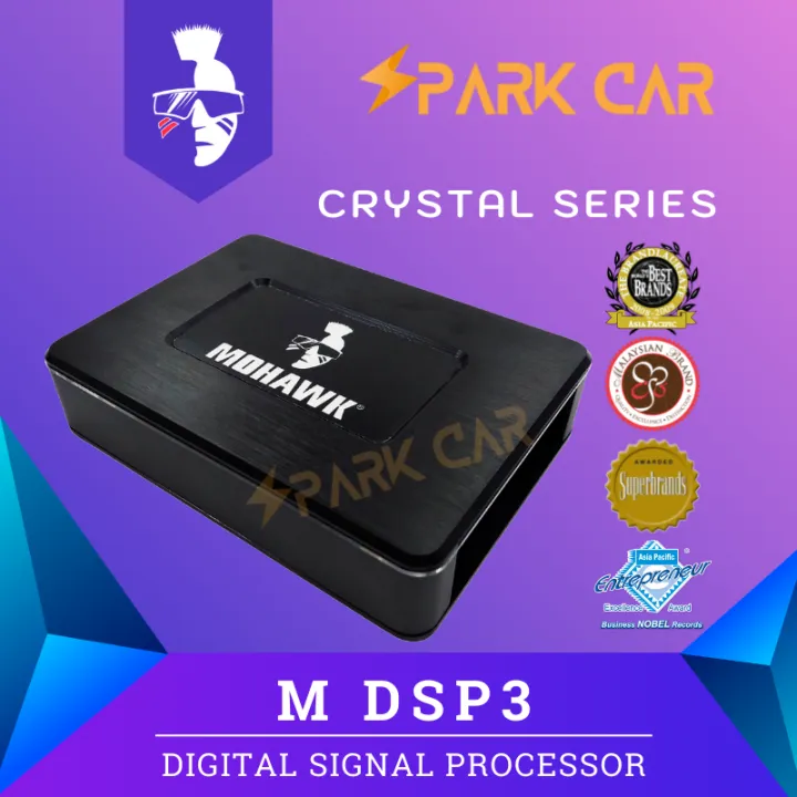 Mohawk CRYSTAL Series DSP 6 Channel Digital Signal Processor Amplifier ...