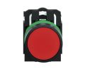 SCHNEIDER XB5AA45 PUSH BUTTON, HARMONY XB5, PLASTIC, FLUSH, RED, 22MM ...