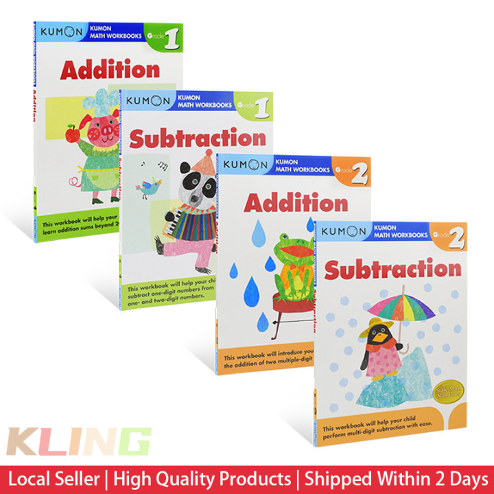 KUMON Math Workbooks & Answer Primary School Assessment Books ...