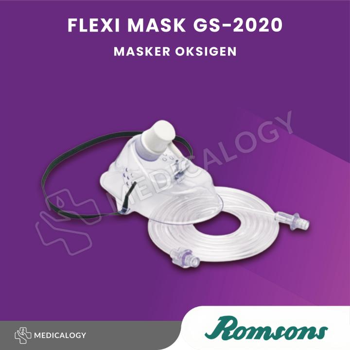Flexi Mask Oksigen Mask GS-2020 Romsons | Lazada Indonesia