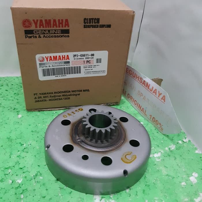 Mangkok Rumah Kopling Ganda Otomatis Yamaha Jupiter Z 18T Vega R New Old 2P2 Jupiter Burhan Lama ...