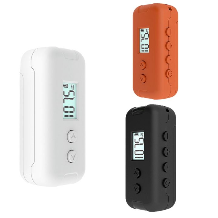 Pocket FM Radio Portable Mini DSP Radio 50-108MHz with LCD Display 3 ...