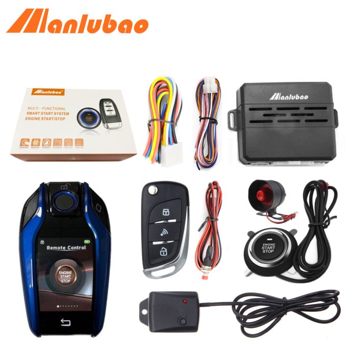 Manlubao D【With Siren】Car Liquid Lcd Key Anti-Theft System Vibration ... Manlubao D【With Siren】Car Liquid Lcd Key Anti-Theft System Vibration ...