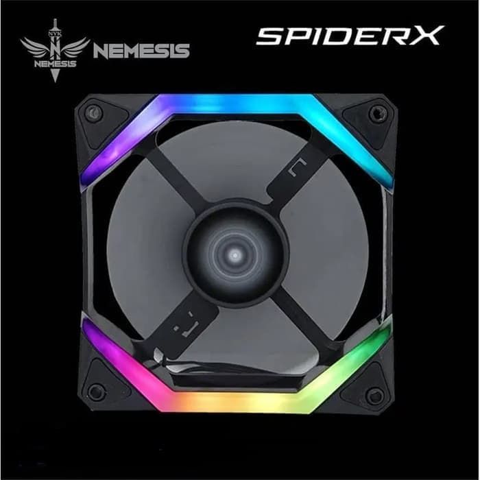FAN Casing Gaming NYK NEMESIS SPIDER X RGB 12Cm | Lazada Indonesia