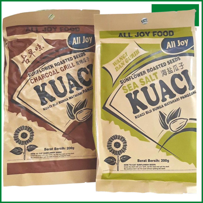 【200g】瓜子Sunflower Seed/Kuaci/Biji Matahari All Joy | Lazada